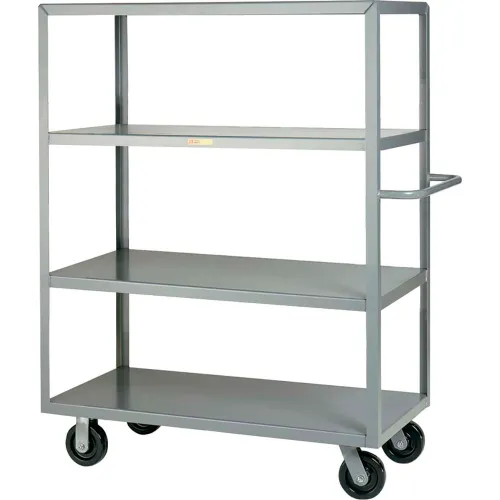 Little Giant® Shelf Truck w/4 Shelves, 3600 lb. Capacity, 48"L x 24"W x ...