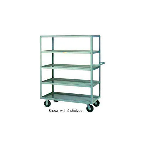 Little Giant® Shelf Truck w/4 Lip Shelves, 3600 lb. Capacity, 48"L x 24 ...