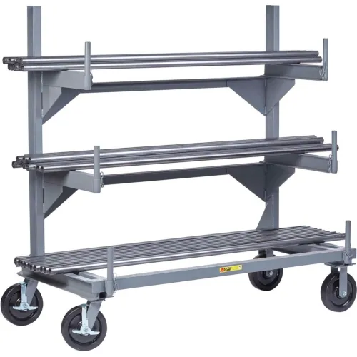 Little Giant® Mobile Cantilever Bar Rack, 4000 lbs. Cap, 51" OAH, 24" x ...