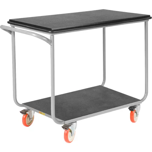 Little Giant® Instrument Cart w/Poly Lock Casters, 1000 lb. Cap, 36"L x ...