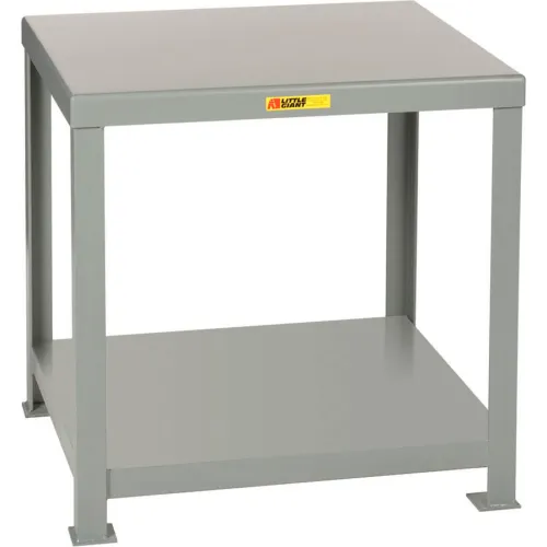 Little Giant® Heavy Duty Machine Table with Lower Shelf, 60"W x 30"D x ...