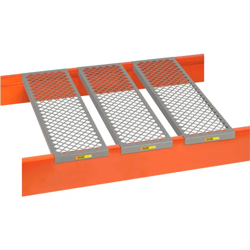 Little Giant® Perforated Rack Deck Channels, 500 lb. Capacity, 11-1/2"W ...