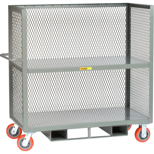 Little Giant® Forkliftable Truck w/ 2 Shelves, 3600 lb. Cap., 53-1/2"L ...