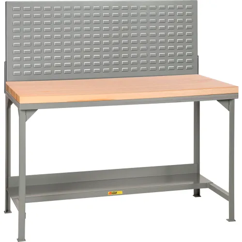 Little Giant® Heavy Duty Welded Workbench, 48 x 30", Louvered Panel ...