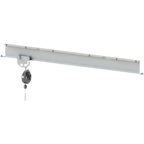 Built Systems Tool Balancer & Trolley Rail, 72"W, White