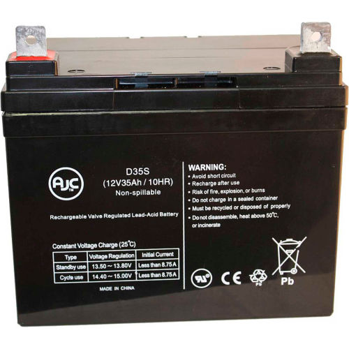 AJC® Interstate DCM0035L 12V 35Ah Wheelchair Battery