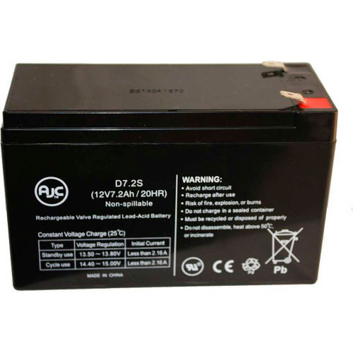 AJC® Universal UB-1270 12V 7Ah Sealed Lead Acid Battery