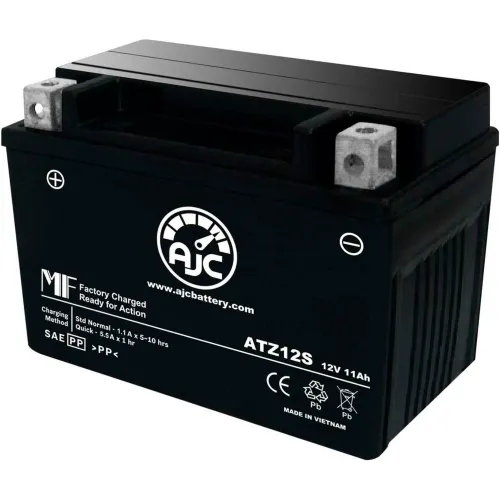 AJC Battery Honda NC700X 700CC Motorcycle Battery (2012-2017), 11 Amps ...