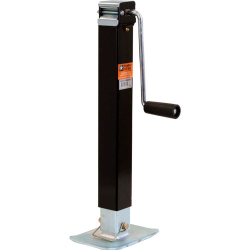 Buyers Products 0091340 2-1/2" Sidewind Square Jack Drop Leg - 26" Travel