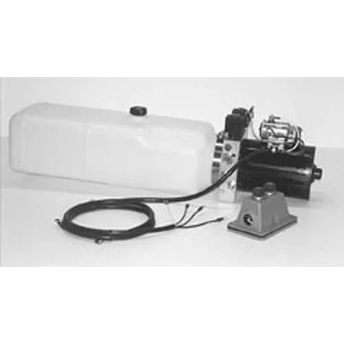 Buyers Electric 4-Way Function DC Power Unit, PU642LRS, 1.87 Gal Stl ...