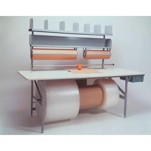 Bulman Products Deluxe Packing Workbench, Laminate Square Edge, 96"W x 36"D