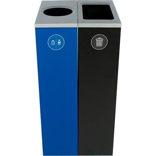 Busch Systems Spectrum Cube Slim Double Recycling Station For Cans ...