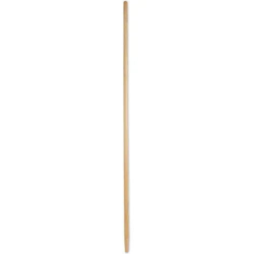 Boardwalk® Tapered End Broom Handle, Lacquered Pine, 1.13" x 60", Natural