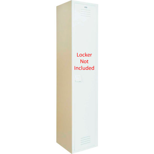 Bradley End Panel for Flat Top Locker EPFT-S1572-202 15x72 - Beige