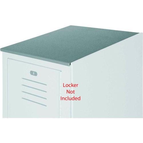 Bradley Locker Slope Top ST1536-200 Kit for 3 Lockers 15x36 - Gray