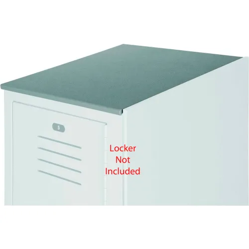 Bradley Locker Slope Top ST1836-200 Kit for 3 Lockers 18x36 - Gray