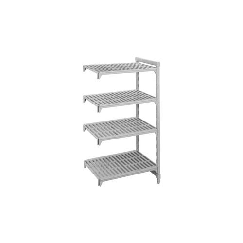 Camshelving® Premium Add-On Unit - 4 Vented Shelves 24x48x72