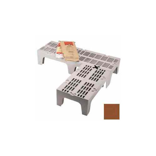 Dunnage Rack, Solid Top, 21"W x 48"D, Dark Brown