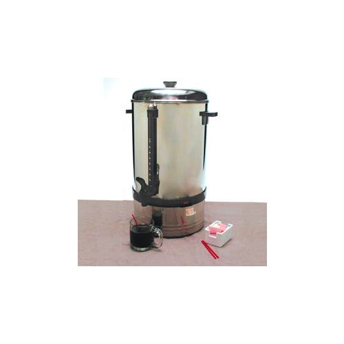 Classic Coffee Concepts SSU80-Coffee Percolator,80-Cup, Stainless Steel ...