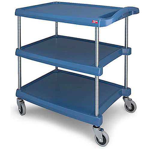 Metro® Utility Cart w/3 Shelves, 400 lb. Capacity, 34-3/8"L x 23-7/16"W ...