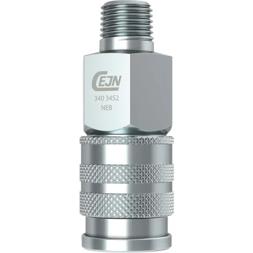 Cejn® Series 340 Breathing Air Coupling, 2-9/20"L - Pkg Qty 3