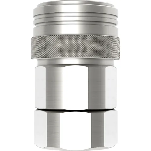 Cejn® Series 767 DN19 Coupling W/ Valve, 3-11/100"L - Pkg Qty 5