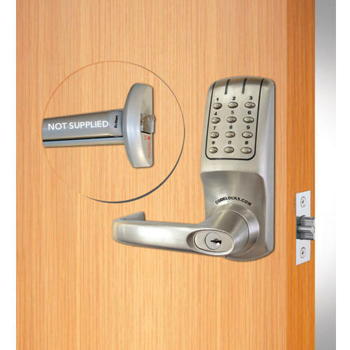 Codelocks ANSI Grade 2 Electronic Lockset Panic Kit, CL5000PK-BS ...