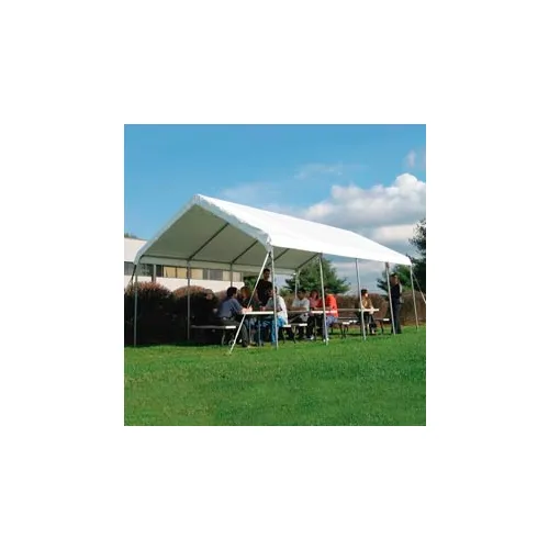 WeatherShield Commercial Canopy 14'W x 30'L White
