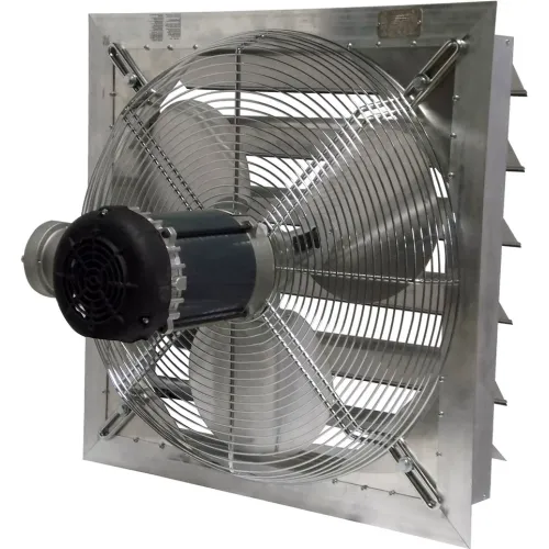 Canarm® AX 24" Shutter Mounted Fan, 1 Speed, 5520 CFM, 3 Phase