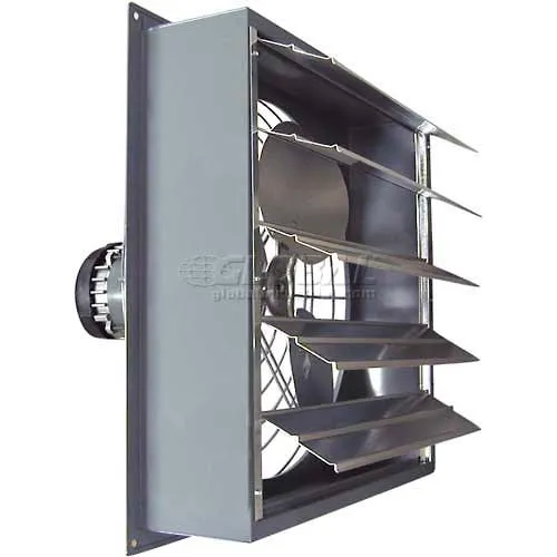 Canarm® 18" Panel Exhaust Fan W/ Enclosed Motor, 1/3 HP, Single Phase