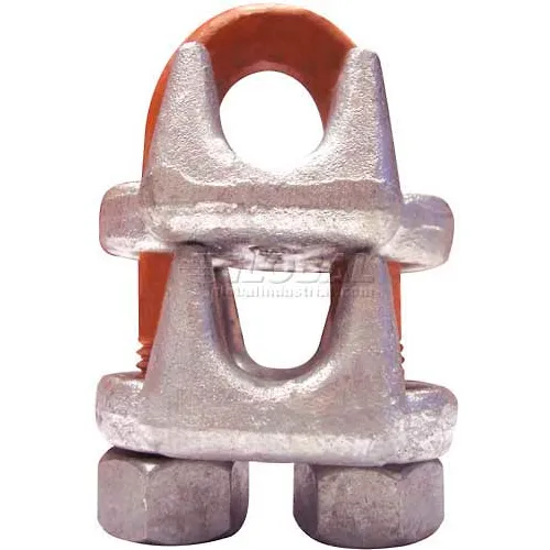 CM® M258D Wire Rope Piggyback Wedge Socket Clip - 1-1/2" - 7/8-9UNC