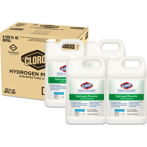 Clorox® Healthcare® Hydrogen Peroxide Disinfectant Cleaner 1 Gal Cap