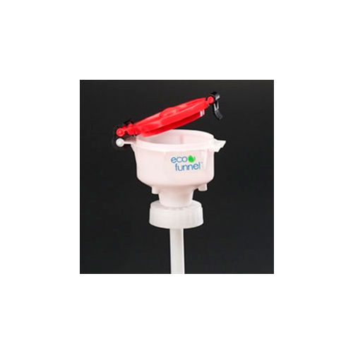 ECO Funnel® EF-4-30020 4" ECO Funnel with 70mm Cap Adapter, Red Lid