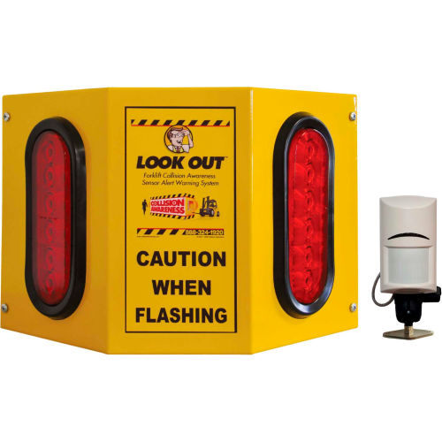 Collision Awareness Basic Forklift Overhead Door Alert, 1 Box, 1 Remote ...