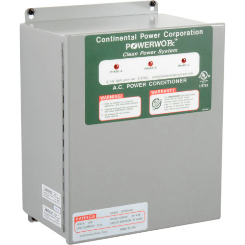 Powerworx™ CPS-3D-480, Commercial/Industrial Clean Power System, 480V ...