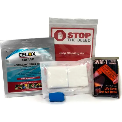 Celox BioLogistex CSBKSWT8005 Compact Stop Bleeding Kit, 8"X8 ...