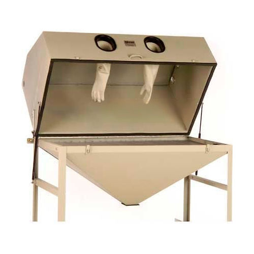 Cyclone FT6035 Full Top Open Blast System w/ Dust Collector