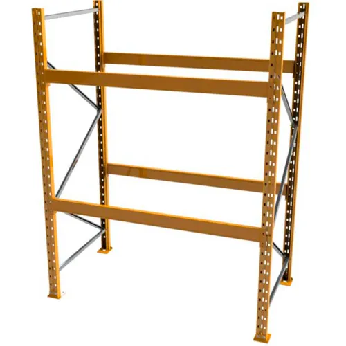 Cresswell Pallet Rack Starter, 2 Level, 144"W X 48"D X 96"H ...