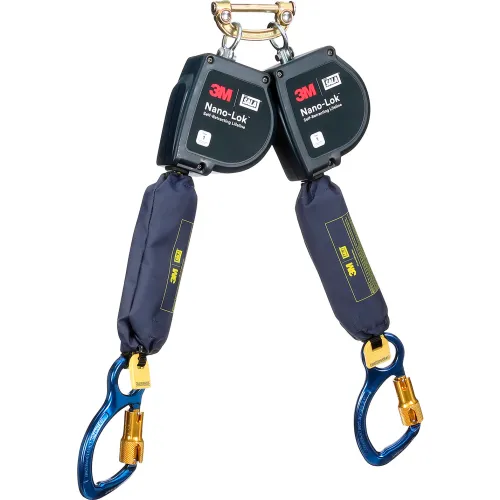 3M™ Dbi-Sala Nano-Lok XL Twin-Leg Self Retracting Lifeline w/Quick ...
