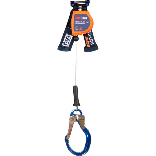 3M DBI-SALA Nano-Lok Edge Self-Retracting Lifeline, Galvanized Cable ...