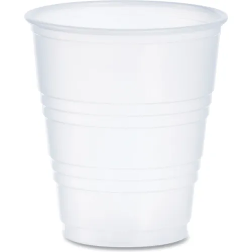 Dart® High-Impact Cold Drink Cups, 5 oz, Polystyrene, Translucent, Pack ...