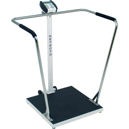 Detecto® Digital Bariatric Scale, 1000 lb. Cap., 24"L x 24"W Platform