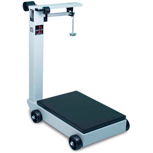Detecto 854F100P NTEP Portable Beam Scale 1000lb (100lb x 0.5lb) 19" x ...