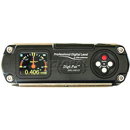 Digi-Pas® DWL3500XY-B 2-Axis High Precision Digital Machinist Level w ...