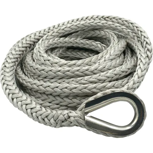 Nimbus™ Synthetic Winch Line with Stainless Steel Thimble, 5/8" Dia. x 50'L