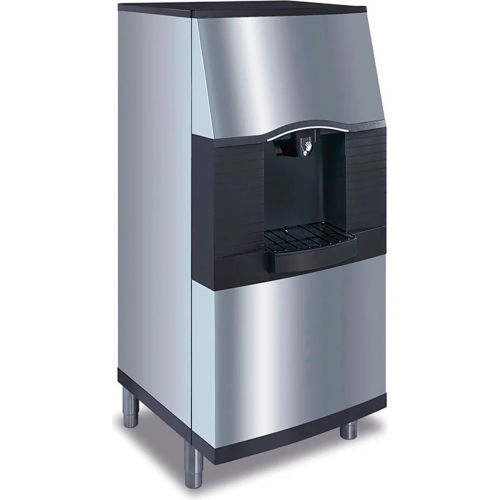 Manitowoc Floor Ice and Water Dispenser, 22" Wide, 120 lbs Storage ...