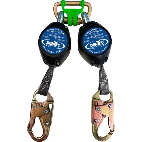 Dentec Safety® Self Retracting Lanyard w/ Swivel Load Indicator Hook, 7 ...