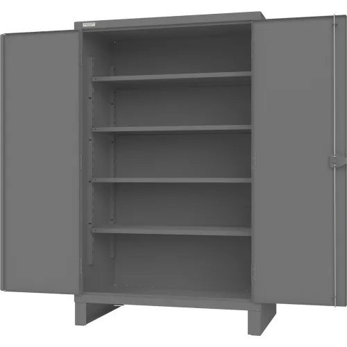 Durham Mfg.® Extra Heavy Duty Storage Cabinet, 48"W x 30"D x 78"H, Gray ...