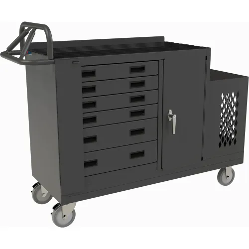 Global Industrial Maintenance Cart, 6 Drawers, 1200 lb. Cap., 54-1/16"W ...