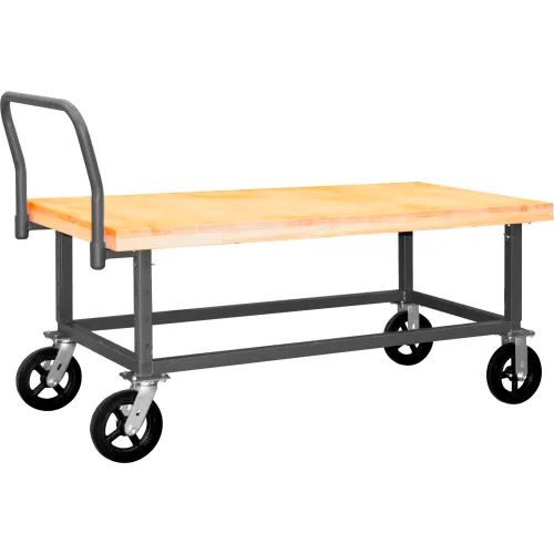 Durham Work Height Platform Truck WHPTA-WD-3060-8MR-95 with Wood Deck ...